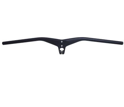 China Carbon MTB Integrated Handlebar 800mm Width Full Carbon Fiber Stem 65mm 75mm for sale
