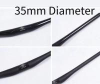 China T1000 Carbon MTB Handlebar 35mm Diameter 760-800mm Wide Aero Design for sale
