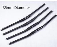 China T1000 Carbon MTB Handlebar 35mm Diameter 760-800mm Wide Aero Design for sale