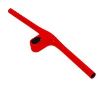 China T800 Carbon Fiber Kids Bike Flat Handlebar 500mm Width 22.2mm Diameter for sale