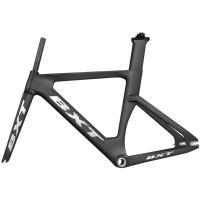 China Toray T800 Carbon Fiber Track Bike Frameset 700C Fixed Gear Racing Road Frame 49-57CM for sale