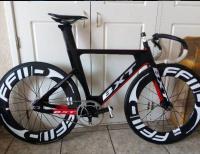 China EPS Technology Carbon TT Frame 700C Racing Track Aero Road Bike Frameset for sale