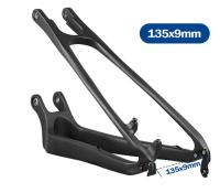 China BXT T1000 Carbon Fiber Full Suspension 29er MTB Frame Rear Forks 100mm Travel Boost 148x12mm for sale
