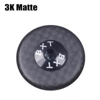 China Carbon Fiber Bicycle Top Cap Cover 3K Weave 8g Lightweight Headset Top Cap for Mountain Road Bike for sale