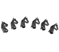 China Bicycle Derailleur Brake Cable Housing Rubber Plug Black Small Hole Big Hole 2 Sizes for sale