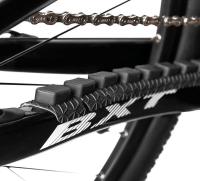 China Bicycle Chain Frame Protector Pad MTB Mountain Bike Soft Silicone 23g Black for sale