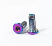 China 7075 Aluminum Alloy Bicycle Water Bottle Cage Screws 2.0g MTB Road Bike Colorful for sale