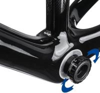 China MTB Road Bearing Bicycle Bottom Bracket BB 7075 Aluminum Alloy for sale