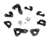 China Thru Axle Rear Derailleur Hanger Carbon Mountain Bike Hook for MTB Frames 142x12mm for sale