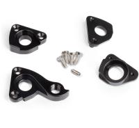 China Thru Axle Rear Derailleur Hanger Carbon Mountain Bike Hook for MTB Frames 142x12mm for sale