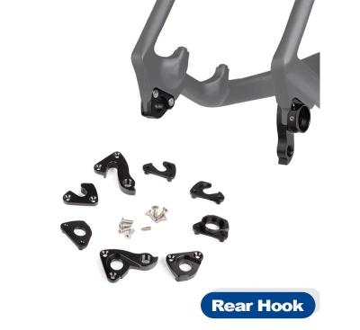China Thru Axle Rear Derailleur Hanger Aluminum Alloy 9mm 12mm for Mountain Road Bike for sale