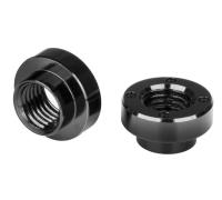 China Bicycle 7075 Aluminum Alloy Thru Axle Lock Nut 12mm High Strength Road Bike for sale