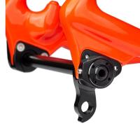 China Bicycle 7075 Aluminum Alloy Thru Axle Lock Nut 12mm High Strength Road Bike for sale