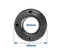 China Bicycle 7075 Aluminum Alloy Thru Axle Lock Nut 12mm High Strength Road Bike for sale
