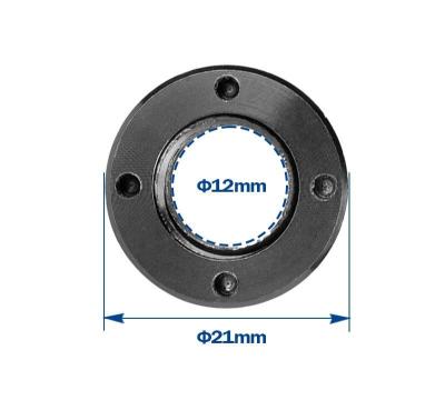 China Bicycle 7075 Aluminum Alloy Thru Axle Lock Nut 12mm High Strength Road Bike for sale