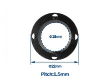 China Bicycle 7075 Aluminum Alloy Thru Axle Screw Nut 15mm 115mm Lightweight 6g for sale