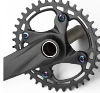 China 104BCD 7075-T6 Aluminum Alloy Mountain Bike Chainring 32T 34T 36T 38T Single Chainwheel for sale