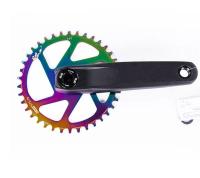 China 7075-T6 Aluminum Alloy GXP Mountain Bike Chainring 32T 34T 36T 38T Single Speed for sale