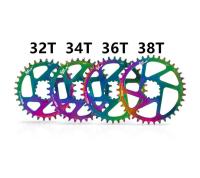 China 7075-T6 Aluminum Alloy GXP Mountain Bike Chainring 32T 34T 36T 38T Single Speed for sale