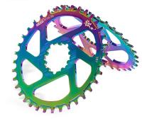 China 7075-T6 Aluminum Alloy GXP Mountain Bike Chainring 32T 34T 36T 38T Single Speed for sale