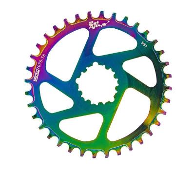 China 7075-T6 Aluminum Alloy GXP Mountain Bike Chainring 32T 34T 36T 38T Single Speed for sale