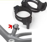 China Road Bike Front Derailleur Clamp Ring 34.9mm 7075 T6 Aluminum Bicycle Parts for sale