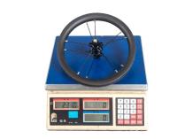 China 12 Inch Full Carbon Fiber Kids Balance Bike Wheelset 462g 10 Spoke Hole for sale