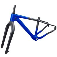 China Full Carbon Fiber Snow Fat Tire Mountain Bike 26 4.8 Tires Disc Brake 12 Speed for sale