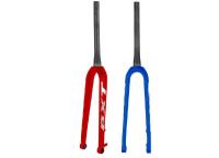 China 700C Carbon Gravel Fork Disc Brake T800 460g 27.5 MTB Fork 100x15mm Thru Axle for sale
