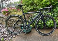 China 700C Carbon Road Bike V Brake Full Carbon Fiber Racing Bicycle T1000 Frame 49-56cm for sale
