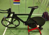China Fixed Gear Carbon TT Bike Aero Shaping Racing Time Trial Bicycle 700C T800 for sale