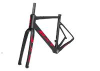 China BXT T1000 Carbon Gravel Bike Frame 700C 47C Tire Disc Brake Frameset for sale