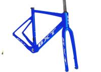 China BXT T1000 Carbon Gravel Bike Frame 700C 47C Tire Disc Brake Frameset for sale