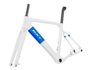 China 700C Carbon Gravel Bike Frame Set T1000 Disc Brake EPS Technology 1800g for sale