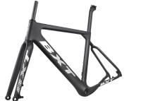 China T1000 Carbon Fiber Gravel Bike Frame 700C EPS Technology Disc Brake 1800g for sale