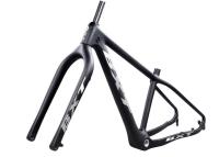 China BXT Carbon Fat Bike Frame 26er T1000 Full Carbon Fiber MTB Bicycle Frame 197x12mm for sale