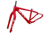China BXT Carbon Fat Bike Frame 26er T1000 Full Carbon Fiber MTB Bicycle Frame 197x12mm for sale
