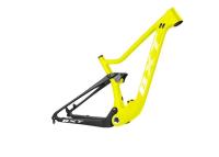 China Full Suspension Carbon Fiber MTB Frame 29er 100mm Travel T1000 EPS Technology for sale