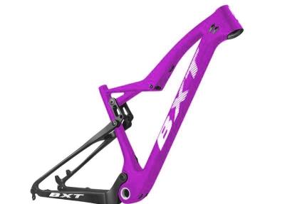 China 29 Full Suspension Carbon Frames MTB Boost Custom Mountain Bike Frame for sale