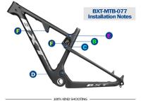 China BXT Full Suspension Bike Frame Shox Screws Steel Black for MTB 097 107 077 for sale