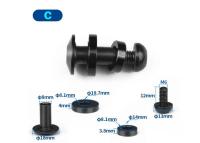 China BXT Full Suspension Bike Frame Shox Screws Steel Black for MTB 097 107 077 for sale