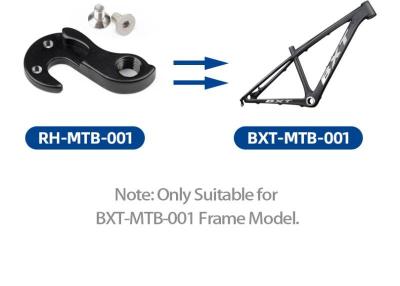 China Aluminum Alloy Bicycle Derailleur Rear Hanger for BXT Carbon MTB Frame 1.5g for sale