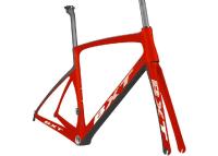 China 700C Carbon Road Bike Frame T1000 V Brake Racing Time Trial Aero 49cm 52cm 54cm 56cm for sale