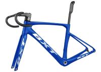 China 700C Full Carbon Fibre Gravel Road Bike Frameset T1000 Thru Axle 47-56cm for sale