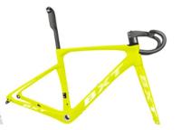 China 700C Full Carbon Fibre Gravel Road Bike Frameset T1000 Thru Axle 47-56cm for sale
