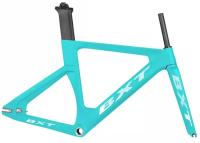 China 700C Carbon Road Bike Frame TT Bike Aero Shaping Time Trial Frameset Toray T800 49-57CM for sale