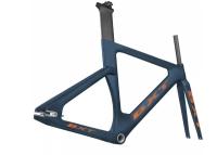 China 700C Carbon Road Bike Frame TT Bike Aero Shaping Time Trial Frameset Toray T800 49-57CM for sale