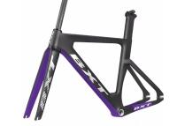 China 700C Carbon Road Bike Frame TT Bike Aero Shaping Time Trial Frameset Toray T800 49-57CM for sale