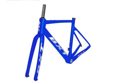 China T1000 Carbon Gravel Bike Frame Disc Frameset 700Cx47C Tire Fully Hidden Cable for sale