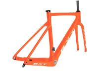 China T1000 Carbon Gravel Bike Frame Disc Frameset 700Cx47C Tire Fully Hidden Cable for sale
